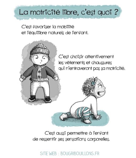 Zoom sur la motricité libre - Ostéopathe D.O - Mondragon - Julie Rozier